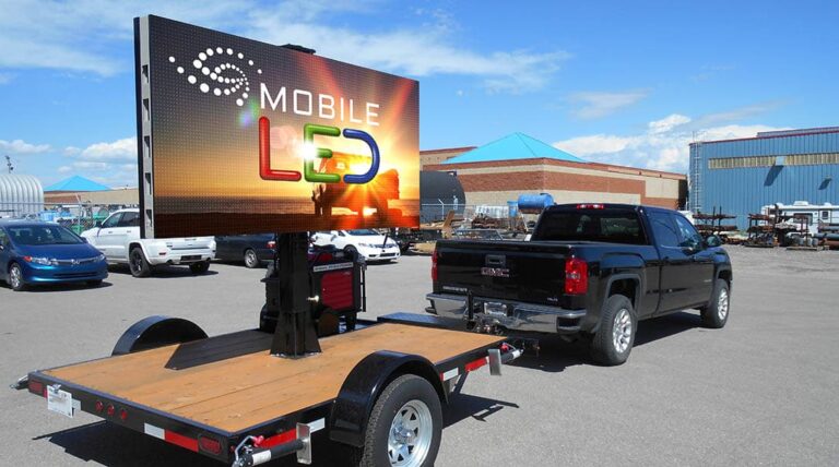 Mobile LED Digital Billboards and Mobile LED Digital Billboard Outdoor ...